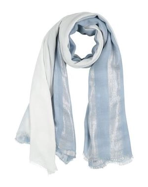 Peserico Scarf Light Modacrylic, Viscose, Polyester - Blue
