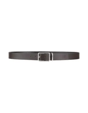 Armani Exchange Dark Leather Belt