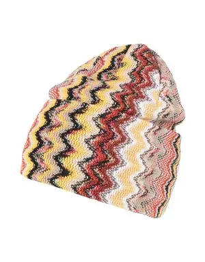 Missoni Beanie In Wool With Signature Print