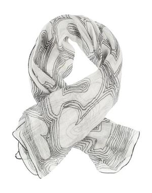 Faliero Sarti Scarf Cotton, Modal, Cashmere - White