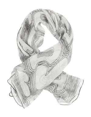 Faliero Sarti Scarf Cotton, Modal, Cashmere - White