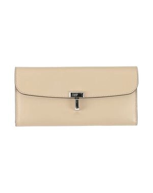 TOTEME Wallet Leather - Beige