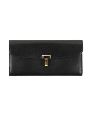 TOTEME Wallet Leather - Black