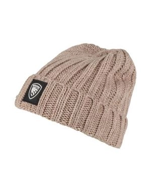 BLAUER. Hat Size Acrylic, Polyamide - Beige