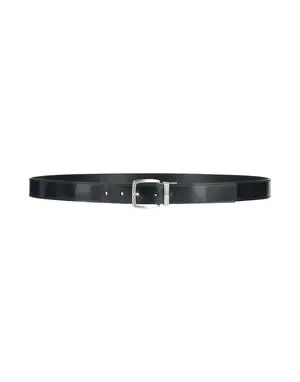 Emporio Armani Midnight Calfskin Belt