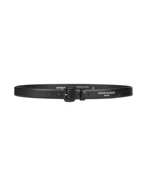 Emporio Armani Belt Size Cow Leather - Black