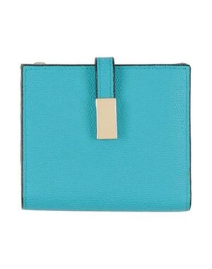 VALEXTRA Wallet Calfskin - Blue