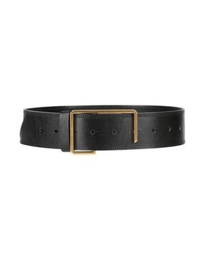 Zadig&Voltaire Leather Wide Belt - Black