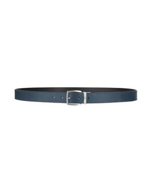 Emporio Armani Belt Size Cow Leather - Navy