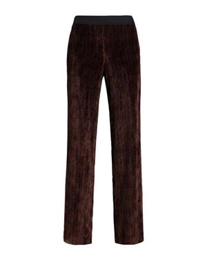 SIYU Pants Dark Size Viscose, Silk - Brown