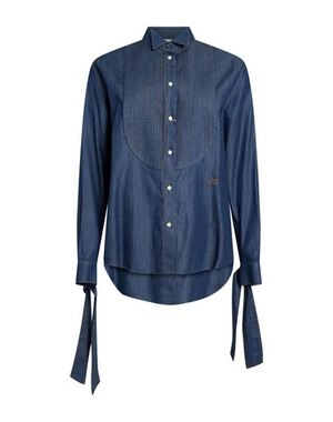 JACOB COHЁN Denim Shirt Size Cotton - Blue