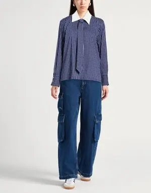 Sandro Shirt Size Cotton, Polyamide, Elastane