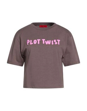 Max & Co. Chocolate Cotton T-shirt