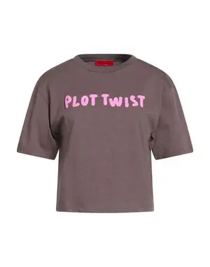 Max & Co. Chocolate Cotton T-shirt