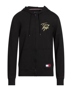 Tommy Hilfiger Sweatshirt Size Cotton, Elastane - Black