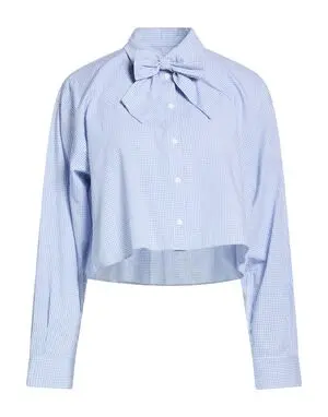 Sandro Shirt Sky Size Cotton