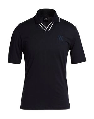 Armani Exchange Polo Shirt Size Cotton - Midnight Blue