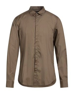 Armani Exchange Shirt Size Cotton, Elastane - Beige