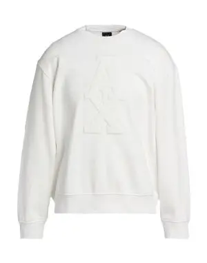 Armani Exchange Sweatshirt Size Cotton, Elastane - White