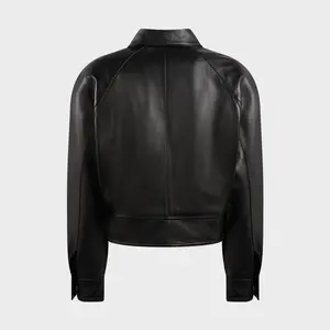 GIUSEPPE ZANOTTI Leather Jacket