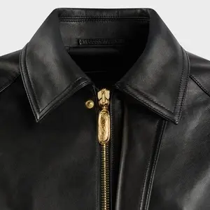 GIUSEPPE ZANOTTI Leather Jacket