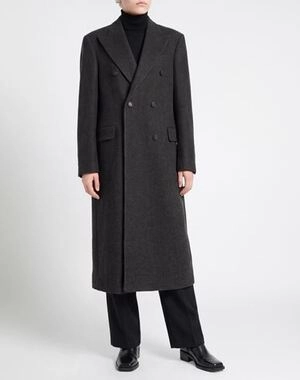 Officine Générale Wool Double-breasted Coat