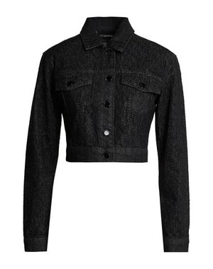 Emporio Armani Denim Outerwear Size Cotton - Black