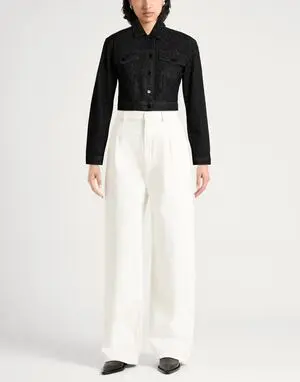 Emporio Armani Cotton Denim Outerwear - Black