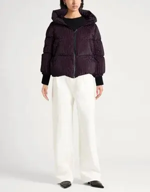 Herno Puffer Plum Size Polyamide, Polyurethane
