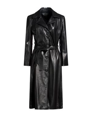 Street Leathers Collared Coats For Women