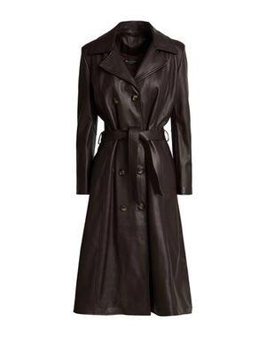 Street Leathers Button Detailed Coats For Women