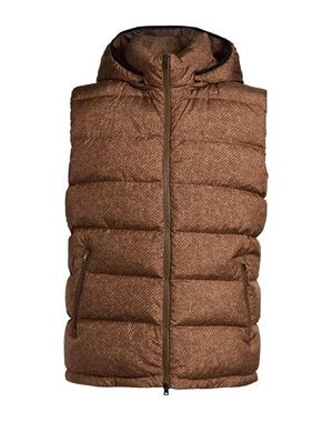 Herno Vest Size Polyamide - Brown