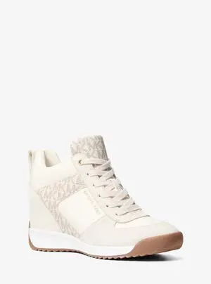 Women's Leather Suede Trainers