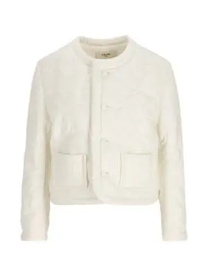 Celine Floral Quilted Jacket