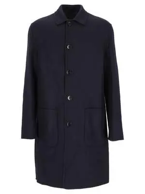 Etro Soho Reversible Wool Blend Coat