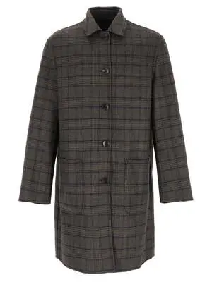 Etro Soho Reversible Wool Blend Coat