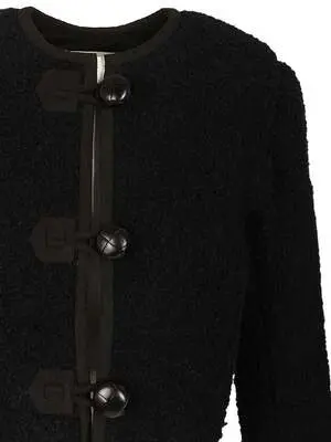 Isabel Marant Étoile Gradilia Cropped Bouclé Jacket - Black