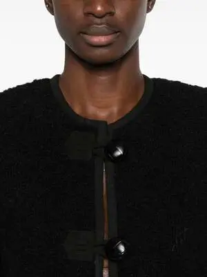 Isabel Marant Étoile Gradilia Cropped Bouclé Jacket - Black