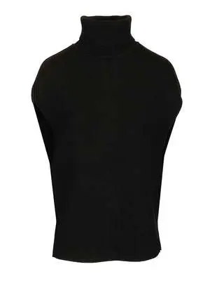 TOTEME Double-knit Cape Knit - Black