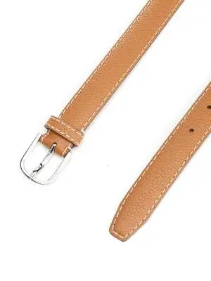 TOTEME Slim Grained-leather Trouser Belt