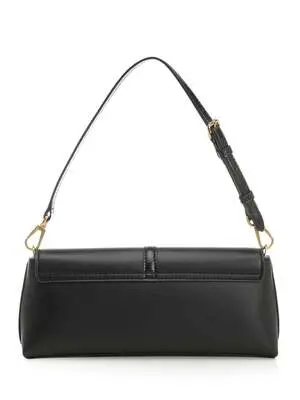 Stella McCartney Ryder Clutch Bag With Logo-engraved Brass Lock