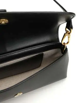 Stella McCartney Ryder Clutch Bag With Logo-engraved Brass Lock
