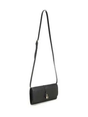Stella McCartney Ryder Flap-over Crossbody Bag - Black