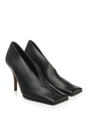 Alaïa Square Toe High Heel Pumps - Black