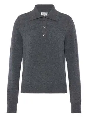 MAISON MARGIELA Wool Polo Shirt