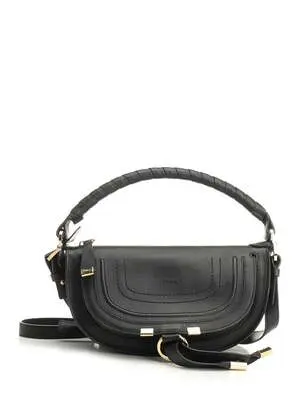 Chloé Marcie Shoulder Bag - Black