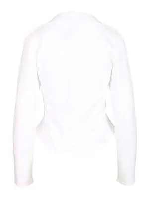 Alaïa Long-sleeved Cotton Jersey T-shirt