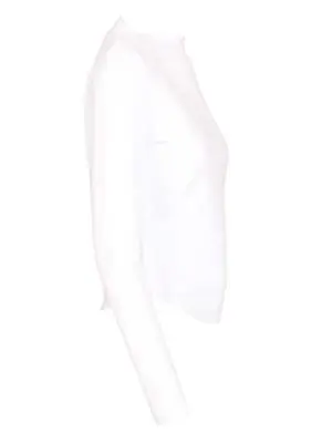 Alaïa Long-sleeved Cotton Jersey T-shirt