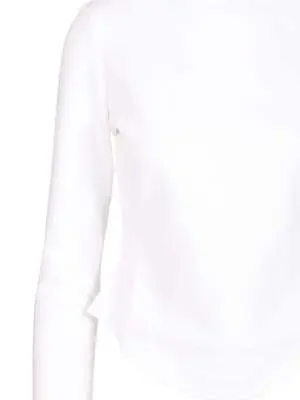 Alaïa Long-sleeved Cotton Jersey T-shirt