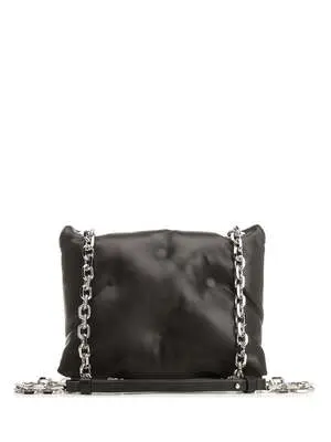 MAISON MARGIELA Glam Slam Flap Small Bag - Black